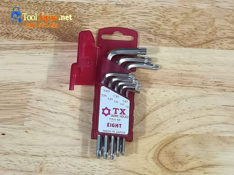 Bộ lục giác hoa thị có lỗ TXH-S8 EIGHT Nhật Bản - TOOL JAPAN