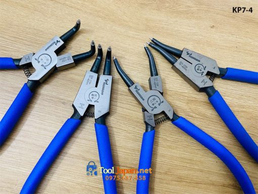 Bộ 4 cây kìm phe 7 inch Tsunoda King TTC KP7-4TS - TOOL JAPAN