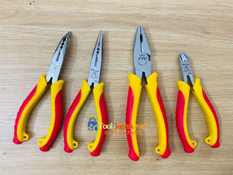 P17 bộ 4 cây kìm thép không gỉ Tsunoda Japan - TOOL JAPAN