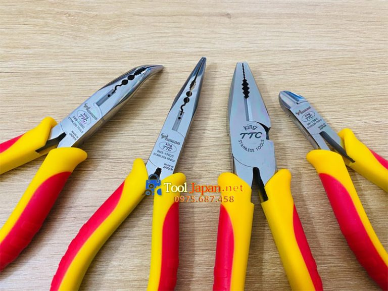 P17 bộ 4 cây kìm thép không gỉ Tsunoda Japan - TOOL JAPAN