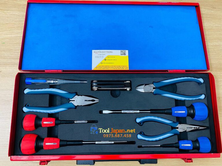 Hộp dụng cụ 9 chi tiết HXT-09KTV Nhật Bản - TOOL JAPAN