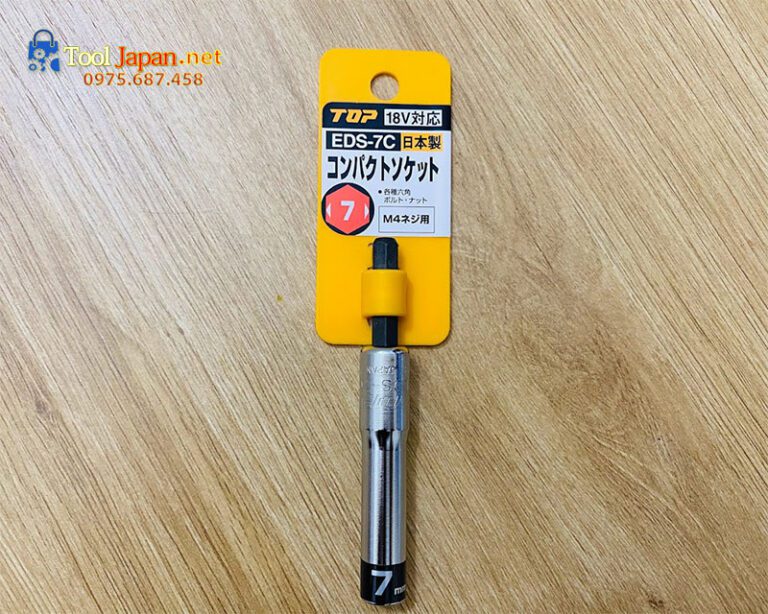 Đầu khẩu vặn ốc chuôi lục giác EDS-7C TOP KOGYO Japan - TOOL JAPAN