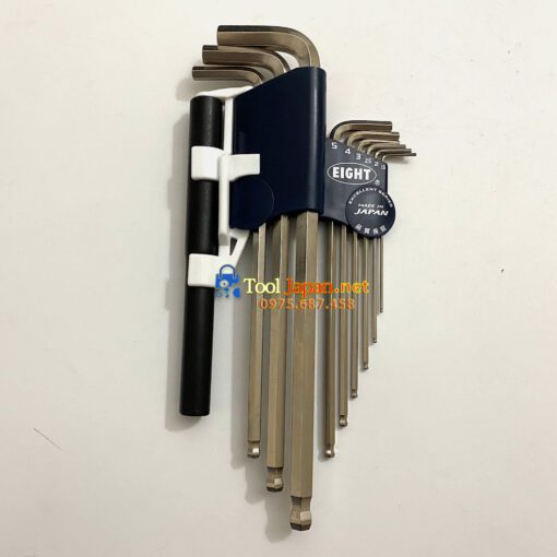 Bộ lục giác đầu bi TLS-9NP EIGHT Nhật Bản - TOOL JAPAN