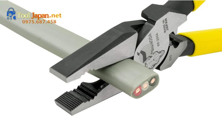 Kìm điện đa năng có bấm cos PP-200A Tsunoda Japan - TOOL JAPAN