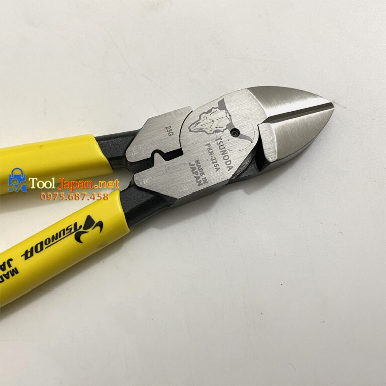 Kìm cắt dây cứng có bấm cos Tsunoda Japan PKN-225A - TOOL JAPAN