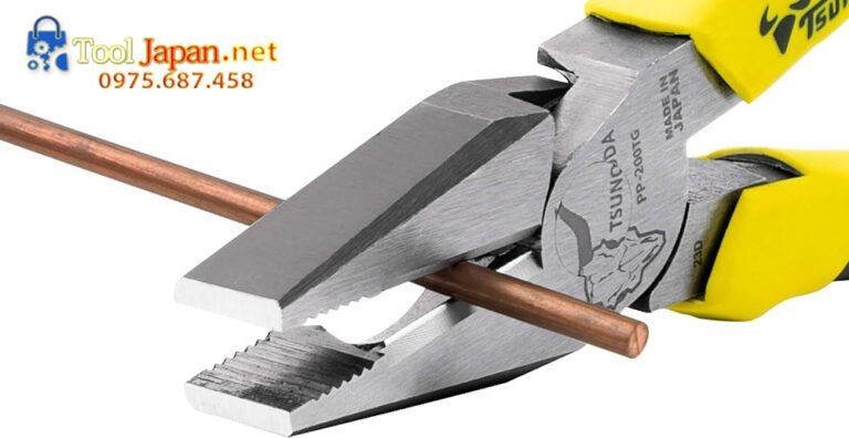 Kìm điện đa năng cán đúc Tsunoda PP-200TG - TOOL JAPAN