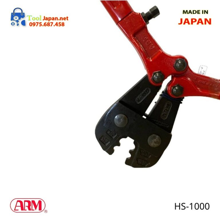 Kìm bấm siling cáp thép HS-1000 ARM Sangyo Nhật Bản - TOOL JAPAN